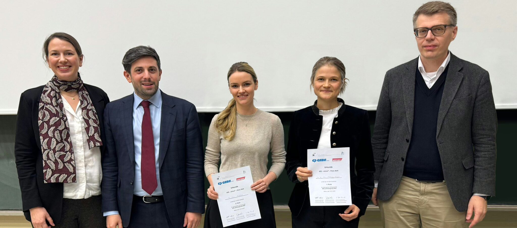 AfG-elmex®-Vortragspreis 2025 an Nachwuchswissenschaftlerinnen ...